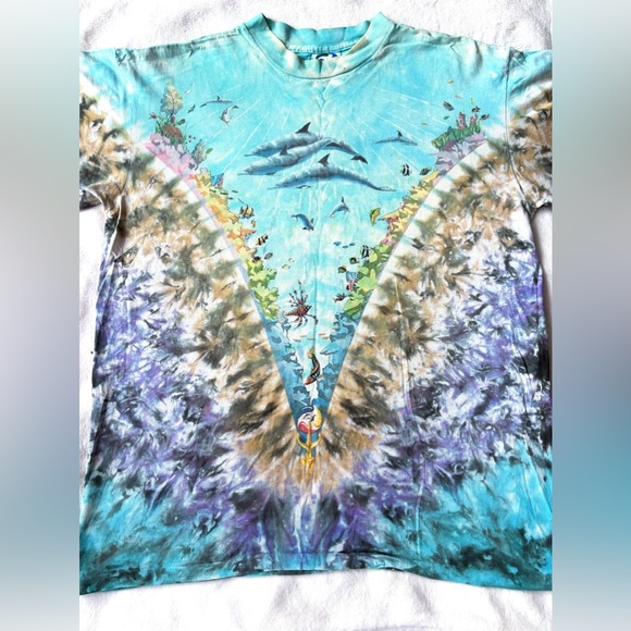 Liquid Blue | Shirts | Rare Vintage 99 Liquid Blue Atlantis Kingdom ...